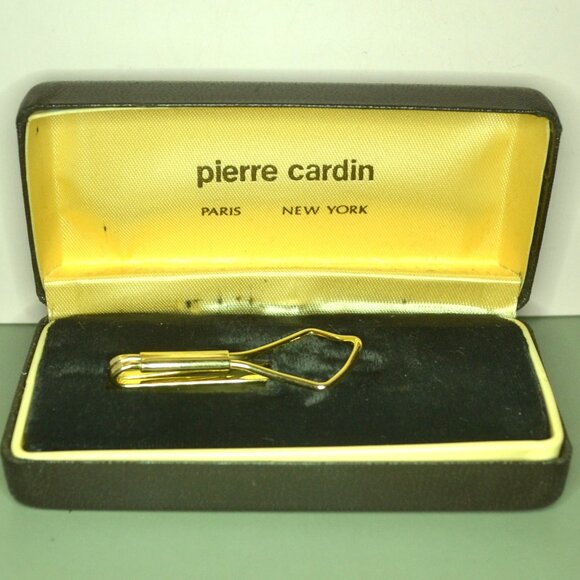 Pierre Cardin | Accessories | Vintage Pierre Cardin Tie Clip Gold Tone ...